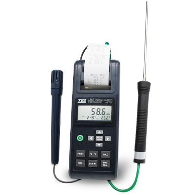 Printing Humidity Temperature Meter TES-1362 |TES Electrical Electronic ...