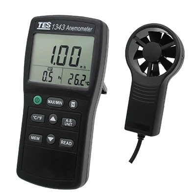 Anemometer TES-1343|TES Electrical Electronic Corp.